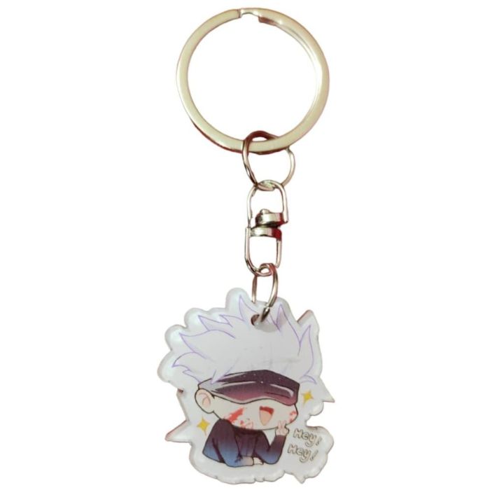Gojo Acrylic Keychain From The Anime Jujutsu Kaisen Acrylic Key Ring ...