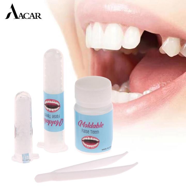 5g/10g/15g Dental Resin Shapeable Teeth Glue Makeup Dentures ...