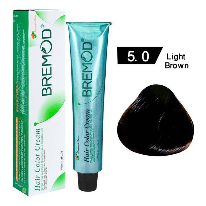 BREMOD Original 5.0 Light Brown Hair Color -100ML | Daraz.pk