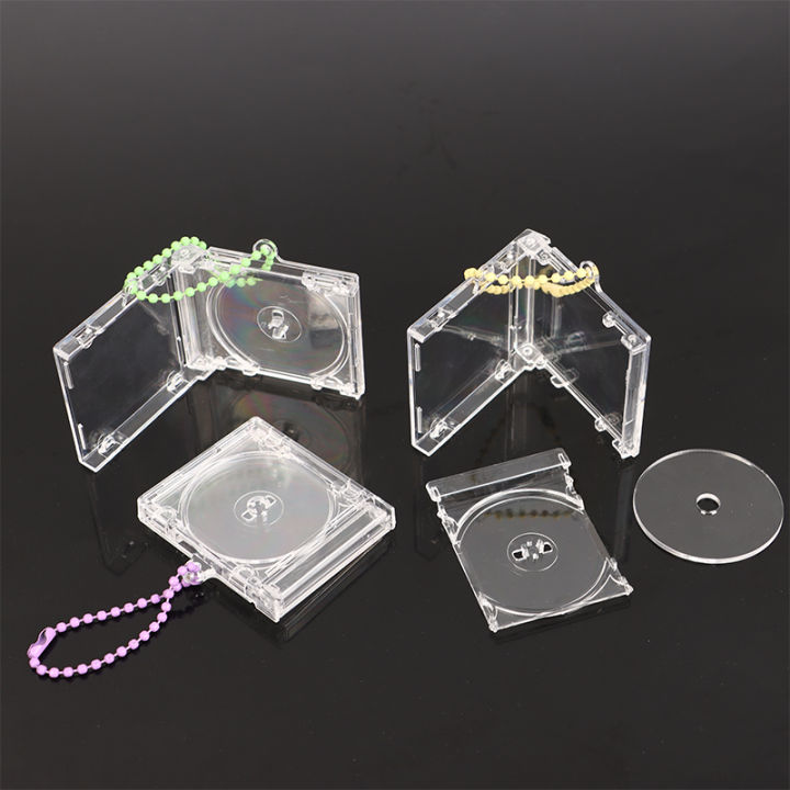 Blank Album Mini CD Case Keychain CD Player Keyring Peripheral ...