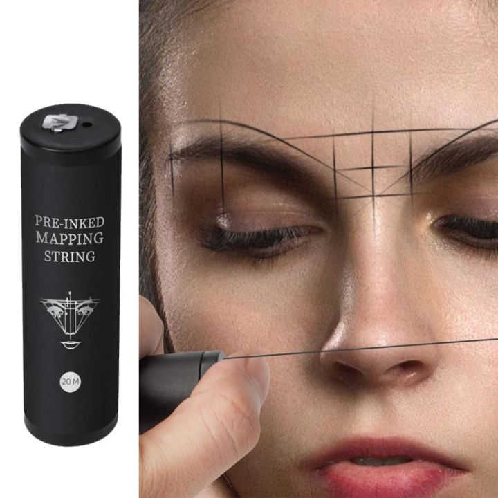 20m Mapping Pre-ink String Microblading Eyebow Dyeing Thread Semi ...