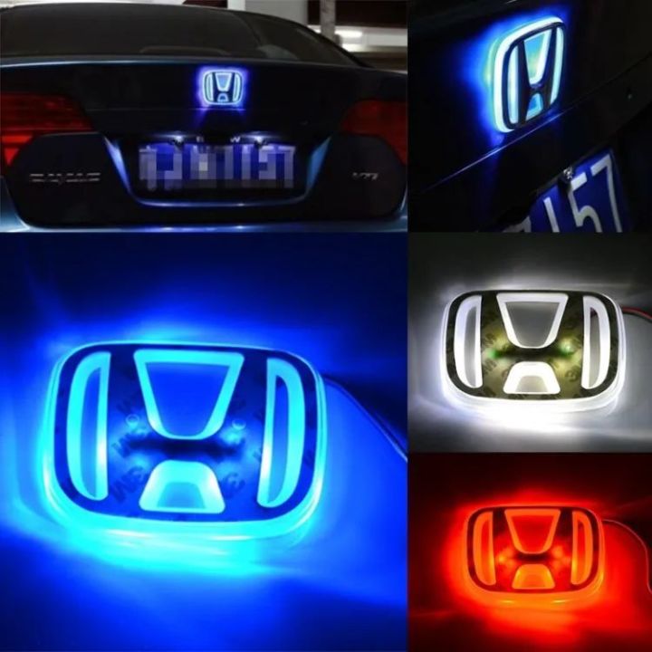 Remote color change Honda CITY Civic 5D Car Tail Logo LED Emblem ...