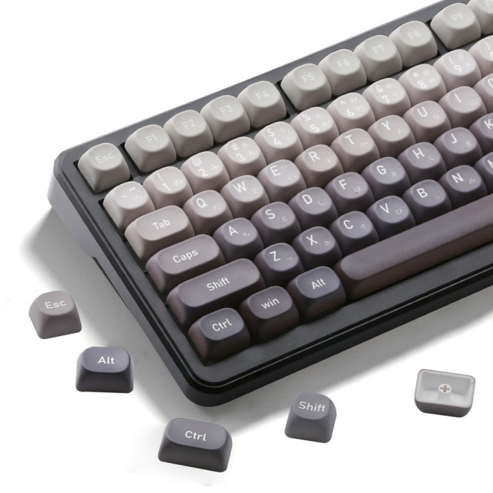 PBT Keycaps MOA Keycaps 60 65 75 100 Percent, 5 Side Dye Sublimation ...