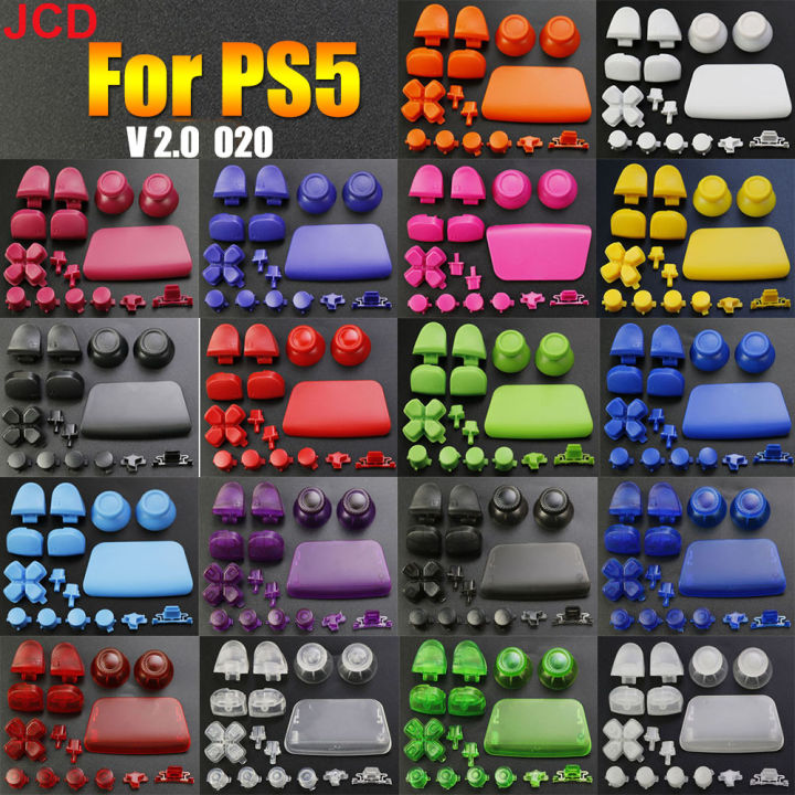 JCD 1set V2 2.0 For PS5 V2.0 020 Controller D-pad Share Buttons Kit Key ...
