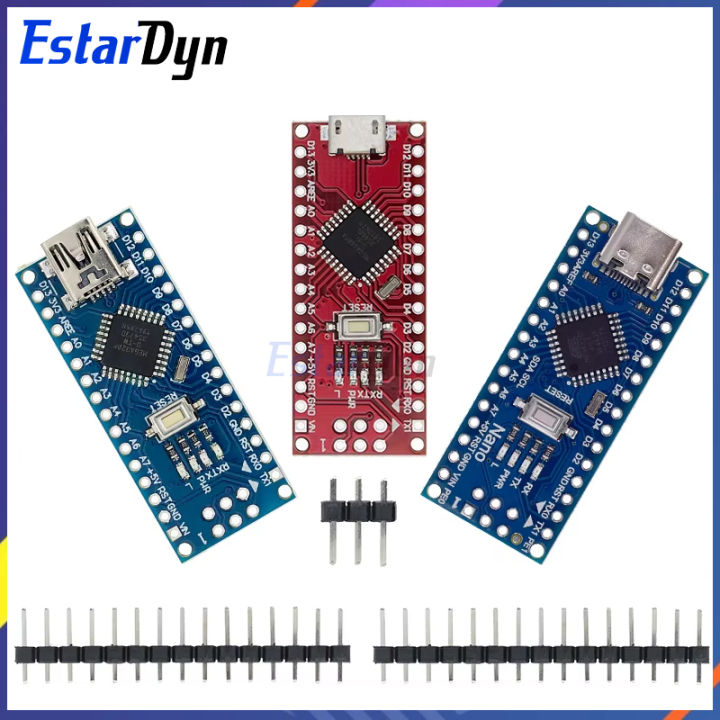 Nano 3.0 Mini Type-C Micro USB With the bootloader compatible Nano ...