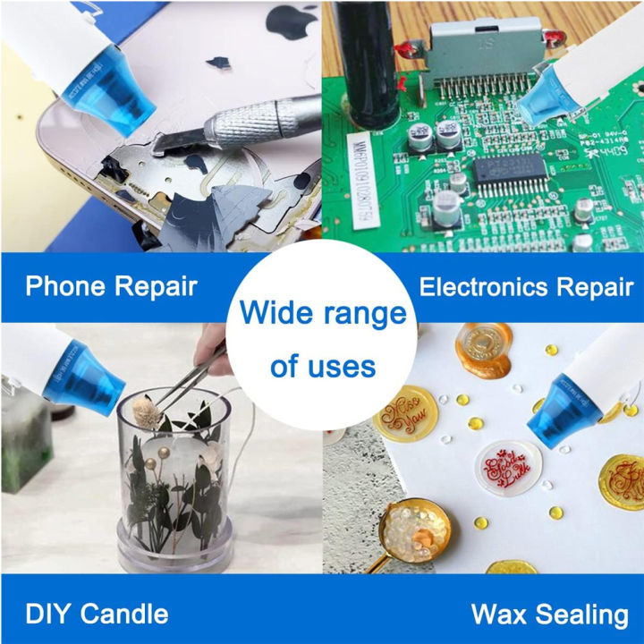 Hot Air Gun 300W 220V Ligthweight Handhold Electric Heat Air Shrink DIY ...