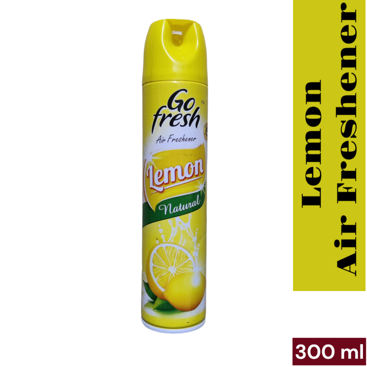 Go Fresh Lemon Air Freshener 300 ml | Daraz.com.bd