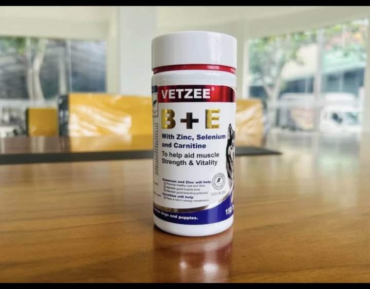 Vetzee B Plus E With Zinc & Selenium For Dogs 150 Tablets ( B Plus E ...