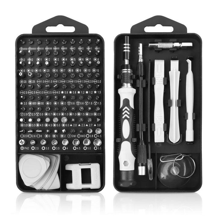 117 in 1 Precision Screwdriver Set Magnetic Repair Tool Kit for iPhone ...