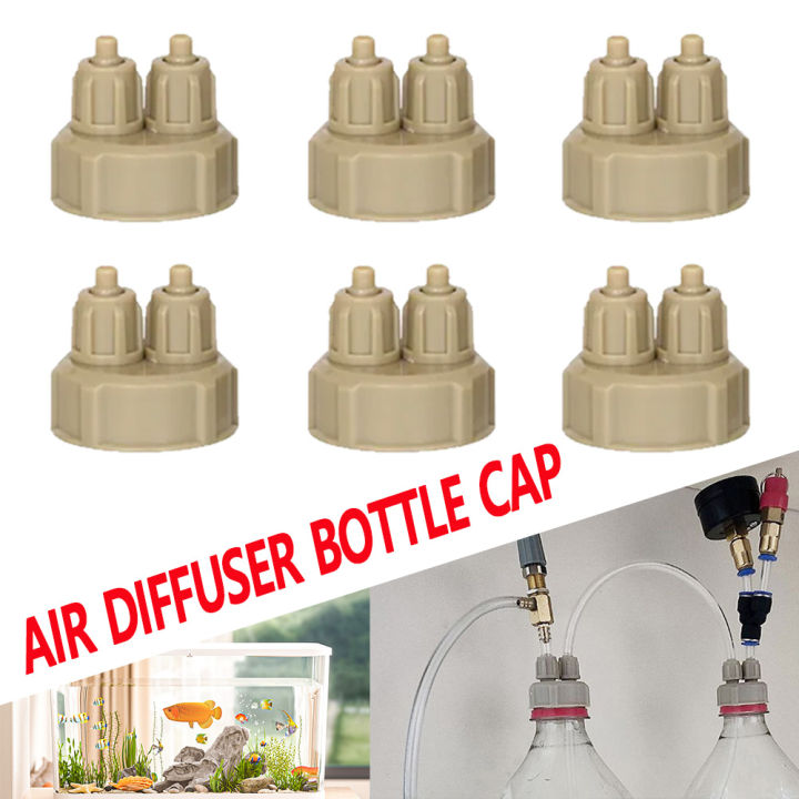 Aquarium CO2 System Generator Bottle Cap Fish Tank Live Plant DIY Air ...