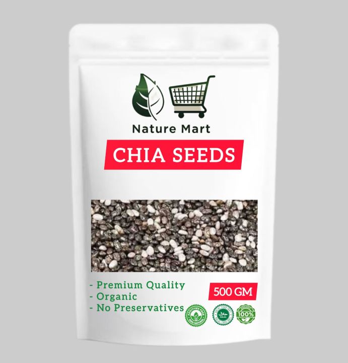 Chia Seeds 100% Pure Organic 500 gm | Daraz.pk