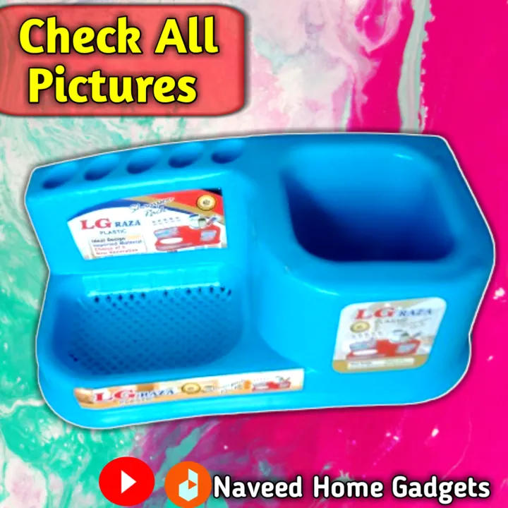 Shampoo Rack Bathroom Rack Tooth paste Holder Tooth brush Holder Sabun ...