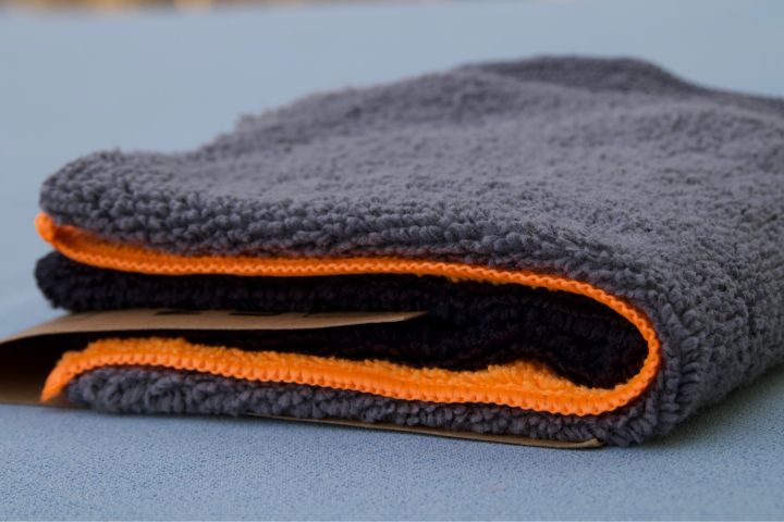 TOP QUALITY MICROFIBER CLOTH (PACK OF 3) - SIZE 40CM X 40CM (orange ...
