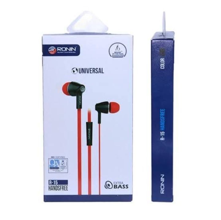 Ronin R-15 Bass Handsfree Original R15 Handsfree | Daraz.pk