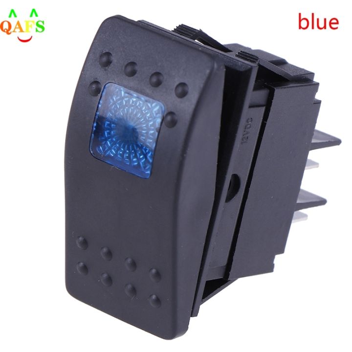 12v/35A Car Boat Marine Rocker Switch Button LED Light Lamp 4pin Switch ...