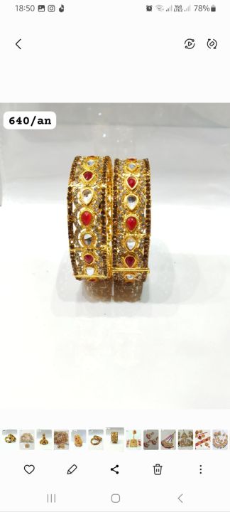 ELEGANT KUNDAN KARAY FOR WEDDING WEAR | Daraz.pk