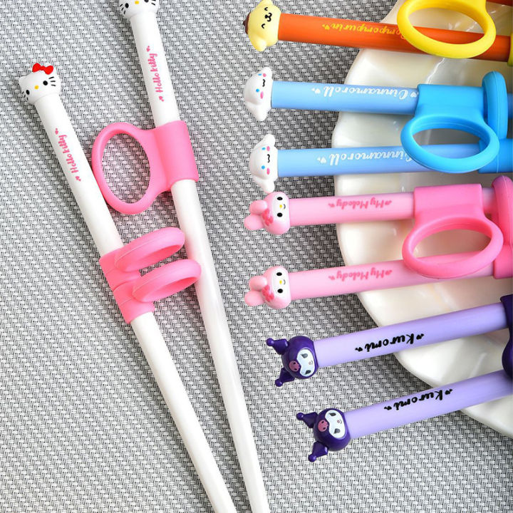 Cute Cartoon Sanrio Kuromi New Training Chopsticks Learn To Use ...