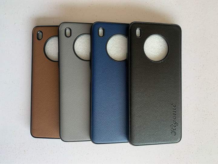 Huawei Y9a Rexine/Leather Back Cover | Daraz.pk