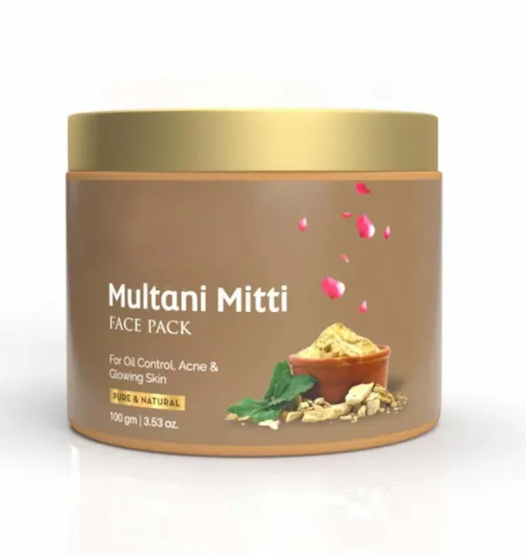 "Multani Mitti Face Mask - Natural Glow | Daraz.pk