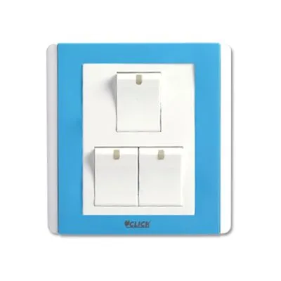 RFL Click Irish 3 Gang 1 way Switch | Daraz.com.bd