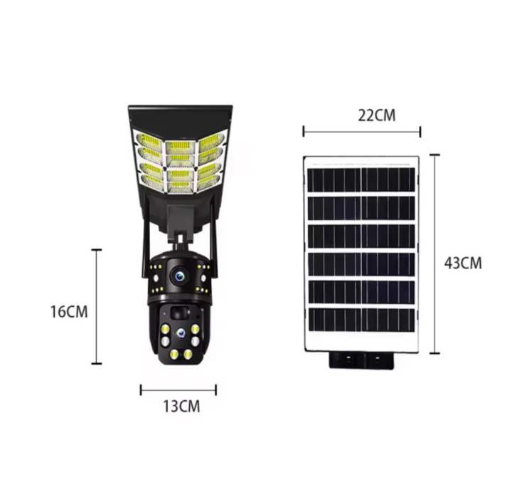 V380pro 4G WIFI Outdoor Street Light Waterproof PTZ Integrated Camera ...