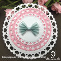 Alinacutle Die Cut Metal Cutting Die Round Frame Heart Border Rosette ...