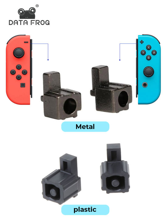 DATA FROG Replacement Metal Buckle Lock For Nintend Switch JoyCon ...