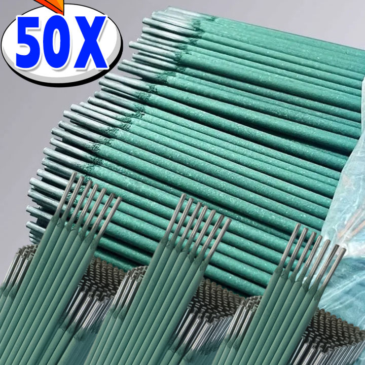 10/50PCS Green Welding Rods Electric Welding Solder Low Melting Point ...
