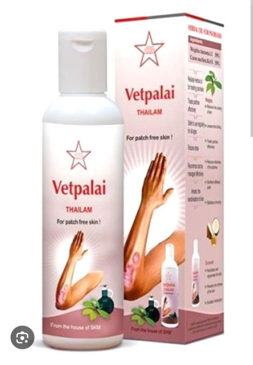 Vetpalai Thailam Relief from Psoriasis and Dandruff 100 ml | Daraz.lk