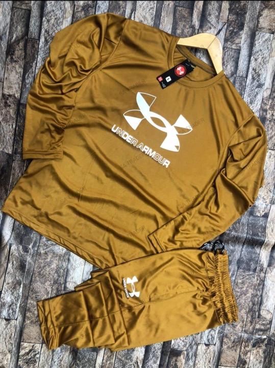 Two Pc's Men's dri fit printed Track suit | Daraz.pk