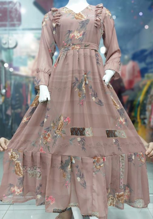Chiffon Maxi Stuff China Chiffon inner Malai | Daraz.pk