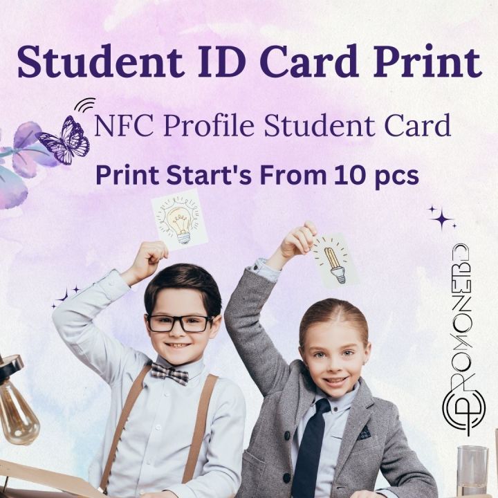 Student NFC ID Card , School ,College , Madrasha; Student & Teacher ...