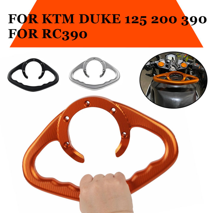 Motorcycle Fuel Tank Armrest Handle Rear Passenger Handle Grip Grab Bar ...