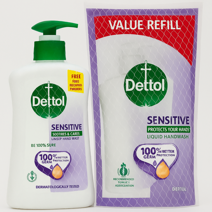 Dettol Sensitive Liquid Handwash 200Ml Cp | Daraz.com.np