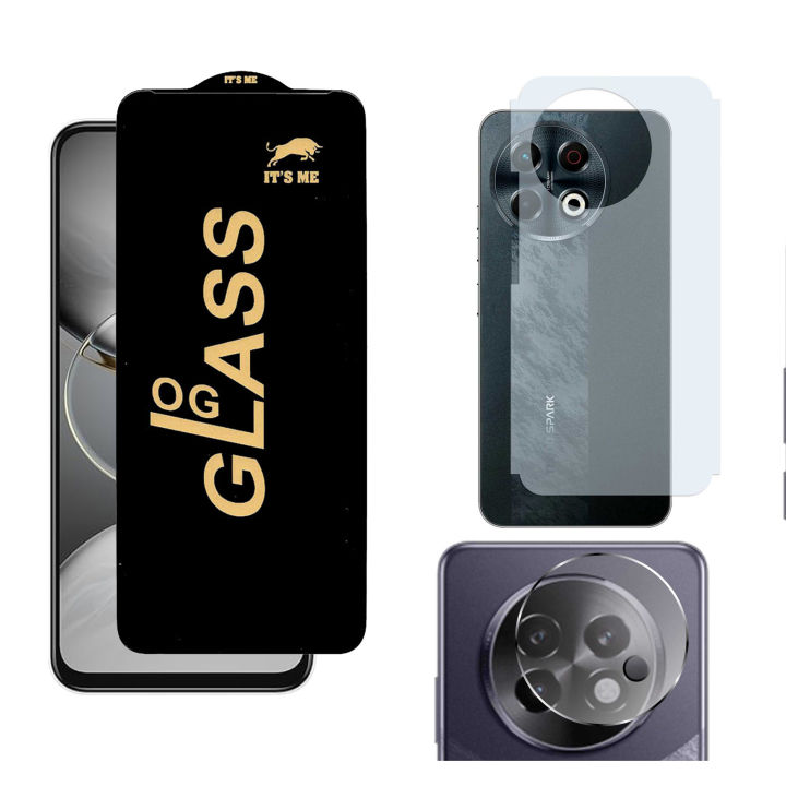 Tecno Spark 30 Pro OG Glass Protector HD Plus Premium Quality Glass ...