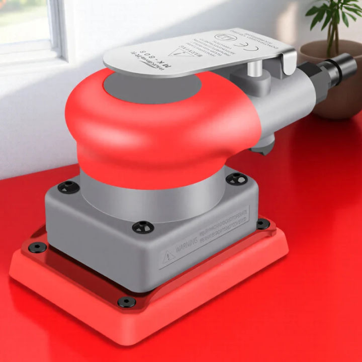 Pneumatic grinder small square dry grinding head putty polishing ...