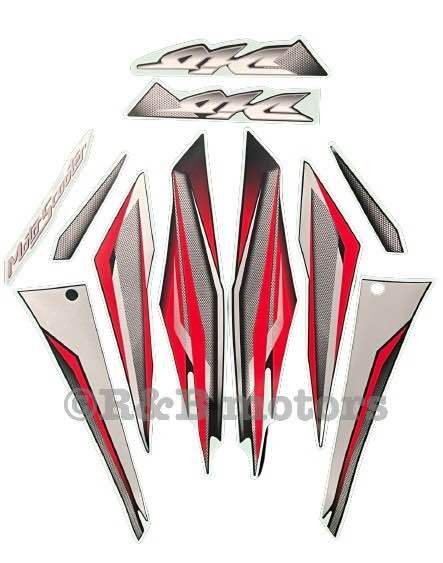 Honda Dio Old Model Black Bike Complete Sticker Kit | Daraz.lk