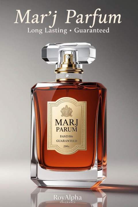 MARJ Premium Perfume – 40% Oil | 2–3 Days Long Lasting | Handmade ...