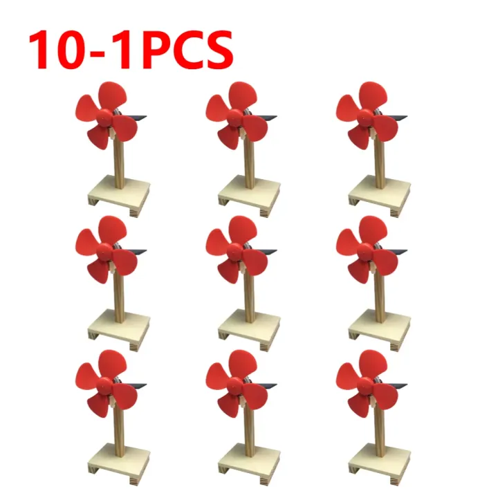 10-1Pcs Montessories DIY Science Toy Mini Solar Fan DIY Model Kit ...
