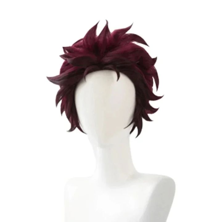 Anime Demon Slayer Kimetsu no Yaiba Tanjiro Kamado Cosplay Short ...