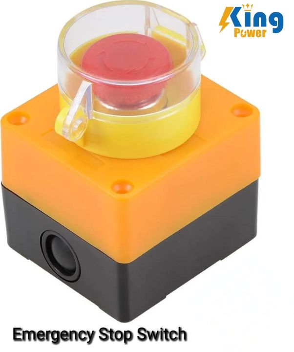 Push Button Switch Station Latching NC NO Emergency Stop Switch with ...