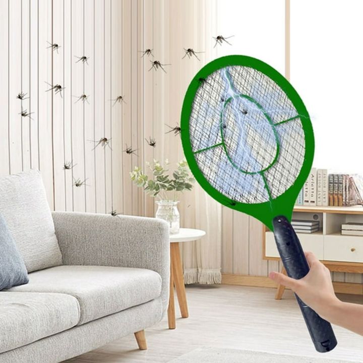 Electric Mosquito Swatter Cordless Electric Fly Mosquito Swatter Bug ...
