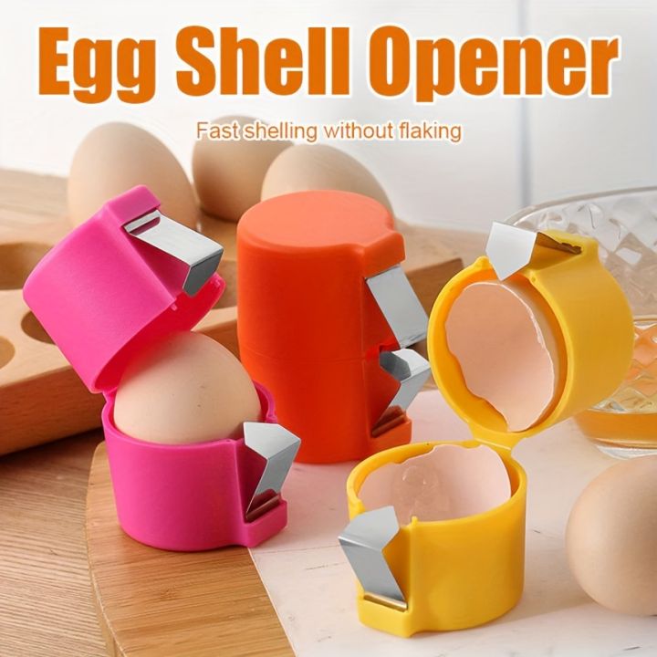 Egg Opener & Easy-Clean Egg Shell Separator – Quick Yolk Divider Tool ...
