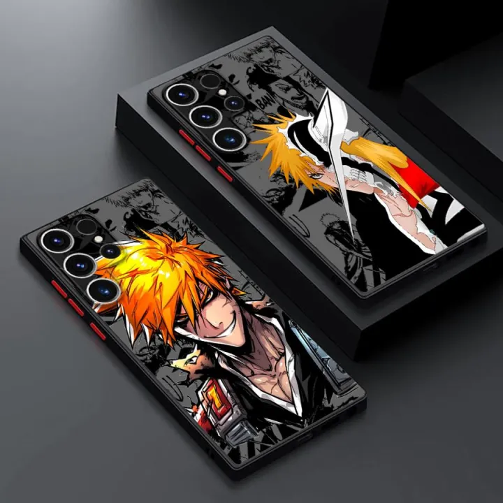 Cool Anime Bleach Phone Case for Samsung Galaxy S20 FE S22 Plus S21 S23 ...
