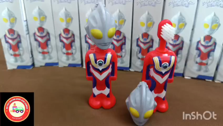 Ultraman 3D Character Kids Toothbrush with Cap – Soft Bristles – Fun ...