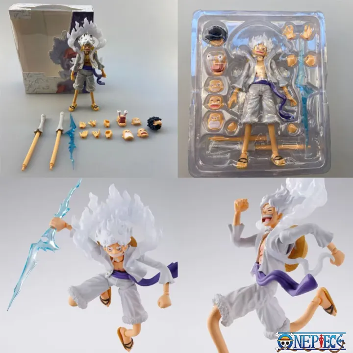 One Piece Luffy Anime Figure Gear Fifth Sun God Nika Luffy Action ...