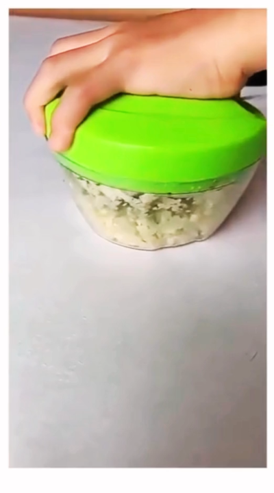 Mini Speedy Chopper Manual Hand Pull Vegetable & Meat Mini Turbo Cutter Easy Spin Quick Cutter ...