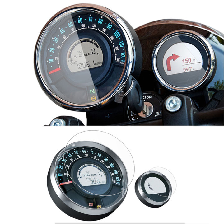 Motorcycle Scratch Cluster Screen Dashboard Protection Instrument Film ...