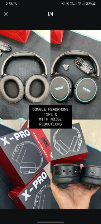 Branded Headphone Wireless With noise cancelation/Rgb Lights special ...
