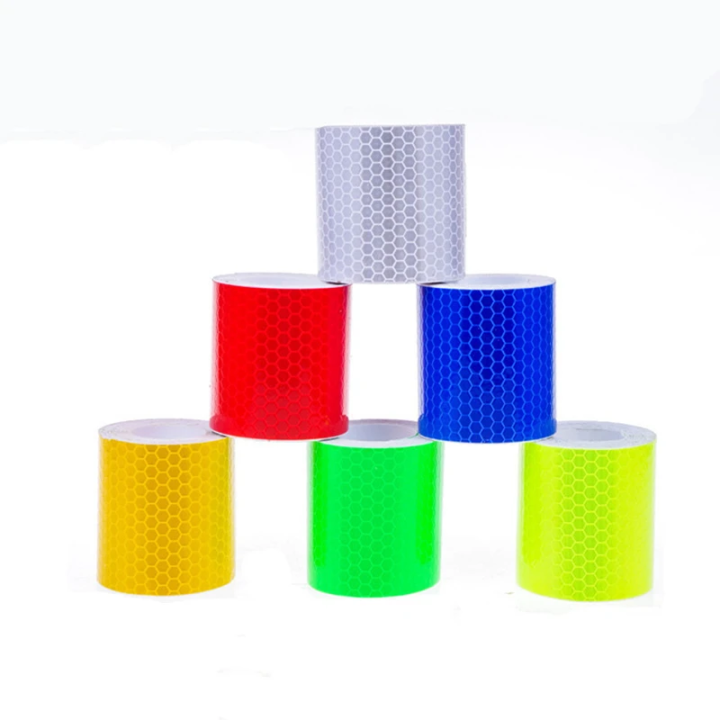 5cmx3m Reflective Tape for Cars Trucks Motorcycles - Warning Light ...